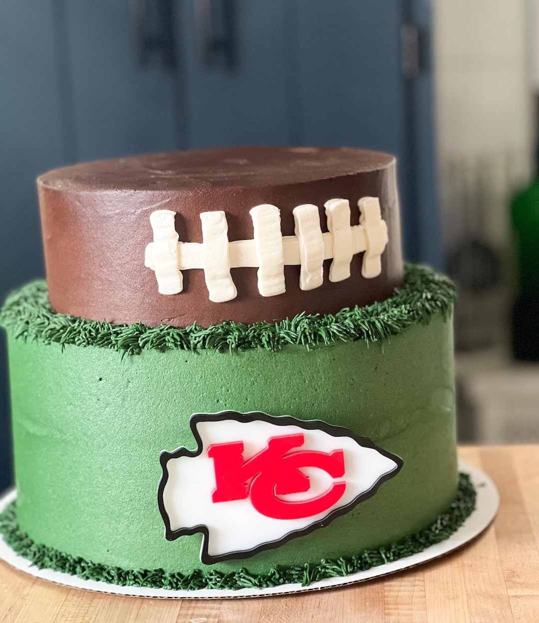 NFL Football Themed Acrylic Cake Topper Charm Stylish Cake Sign Logo ...