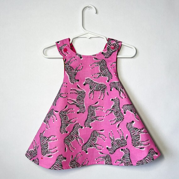 Reversible Cotton Sundress cheetahs and Zebras - Etsy