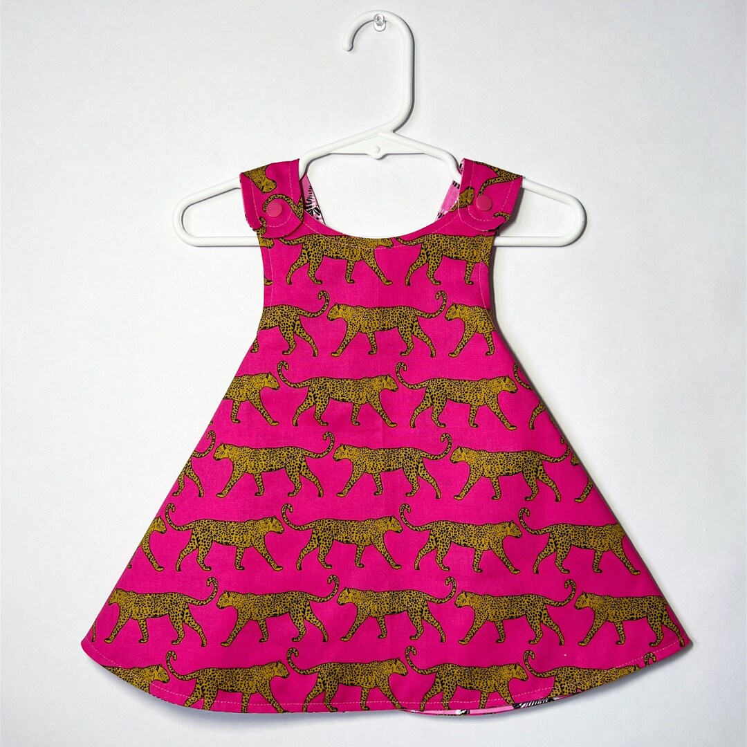 Reversible Cotton Sundress "cheetahs and Zebras" - Etsy