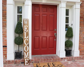 Wood welcome sign | Etsy