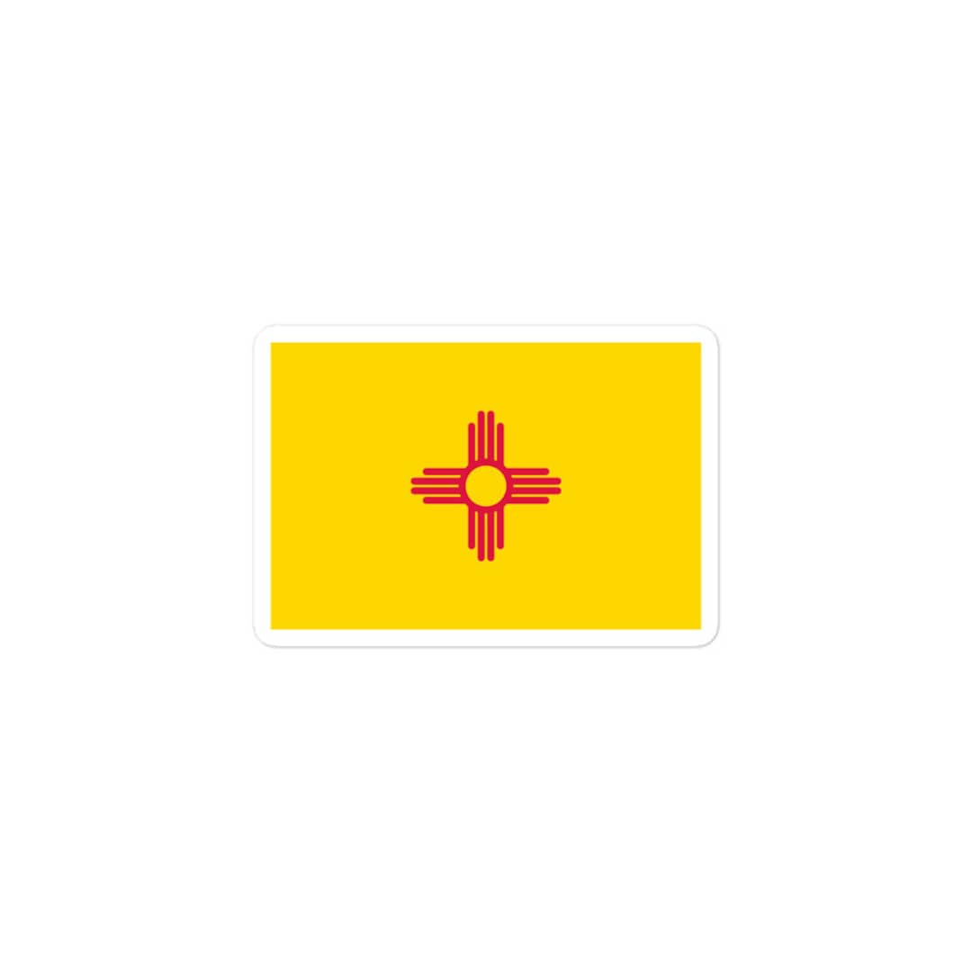 New Mexico Zia State Flag Sticker - Etsy