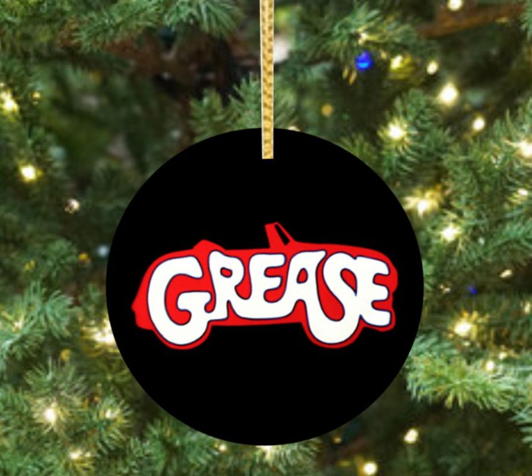 Grease - Broadway Ceramic Christmas Ornament - Etsy