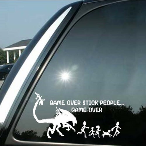 Alien Inspired Vinyl Decal for Car Windows & More - Etsy