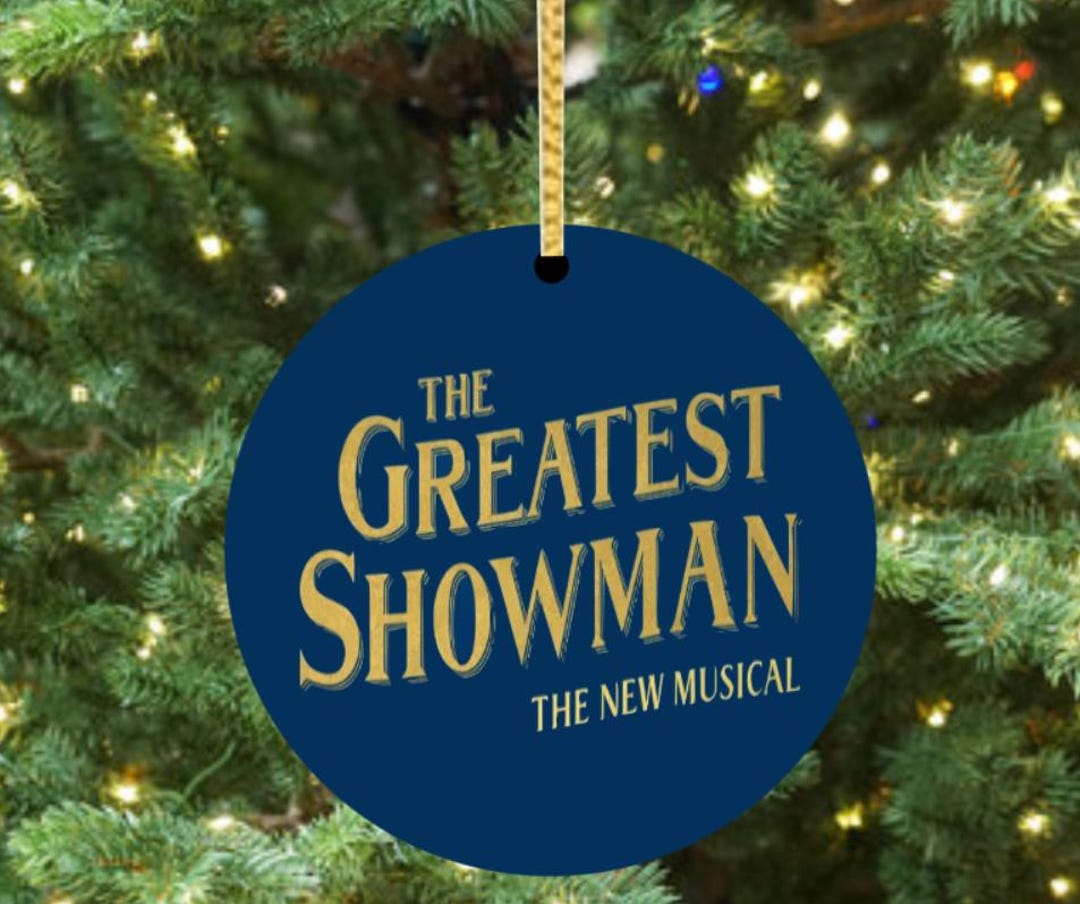 Greatest Showman - Broadway Ceramic Christmas Ornament - Etsy