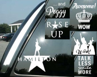 Hamilton Decal - Etsy
