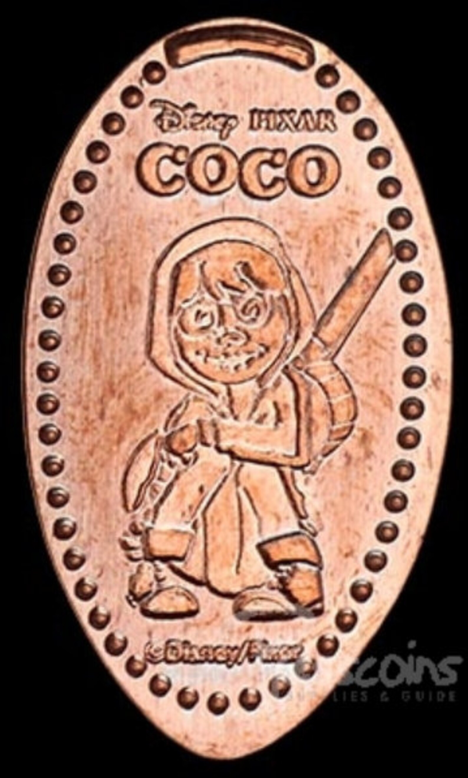 Coco Disney Pressed Penny Christmas Ornaments set of 8 - Etsy