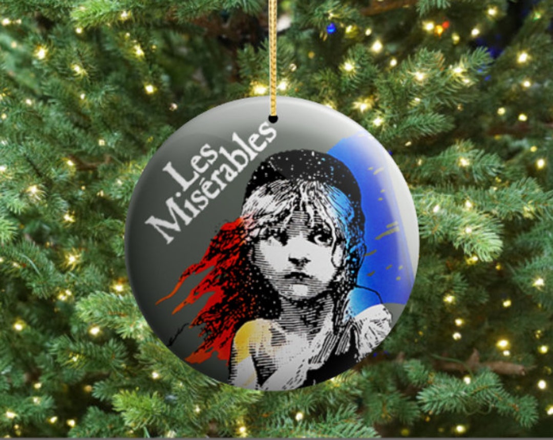 Les Miserables - Broadway Ceramic Christmas Ornament - Etsy