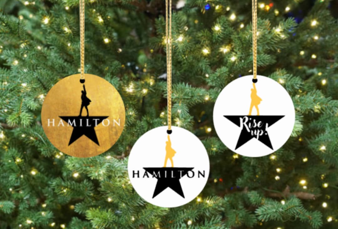 Broadway Ceramic Ornaments - Hamilton - Etsy