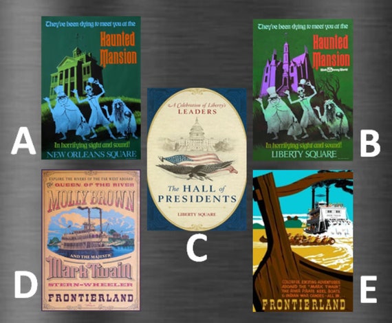 Haunted Mansion Liberty Square Poster