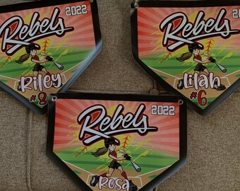 Custom Little League Baseball/softball Vinyl Banners Flags | Etsy