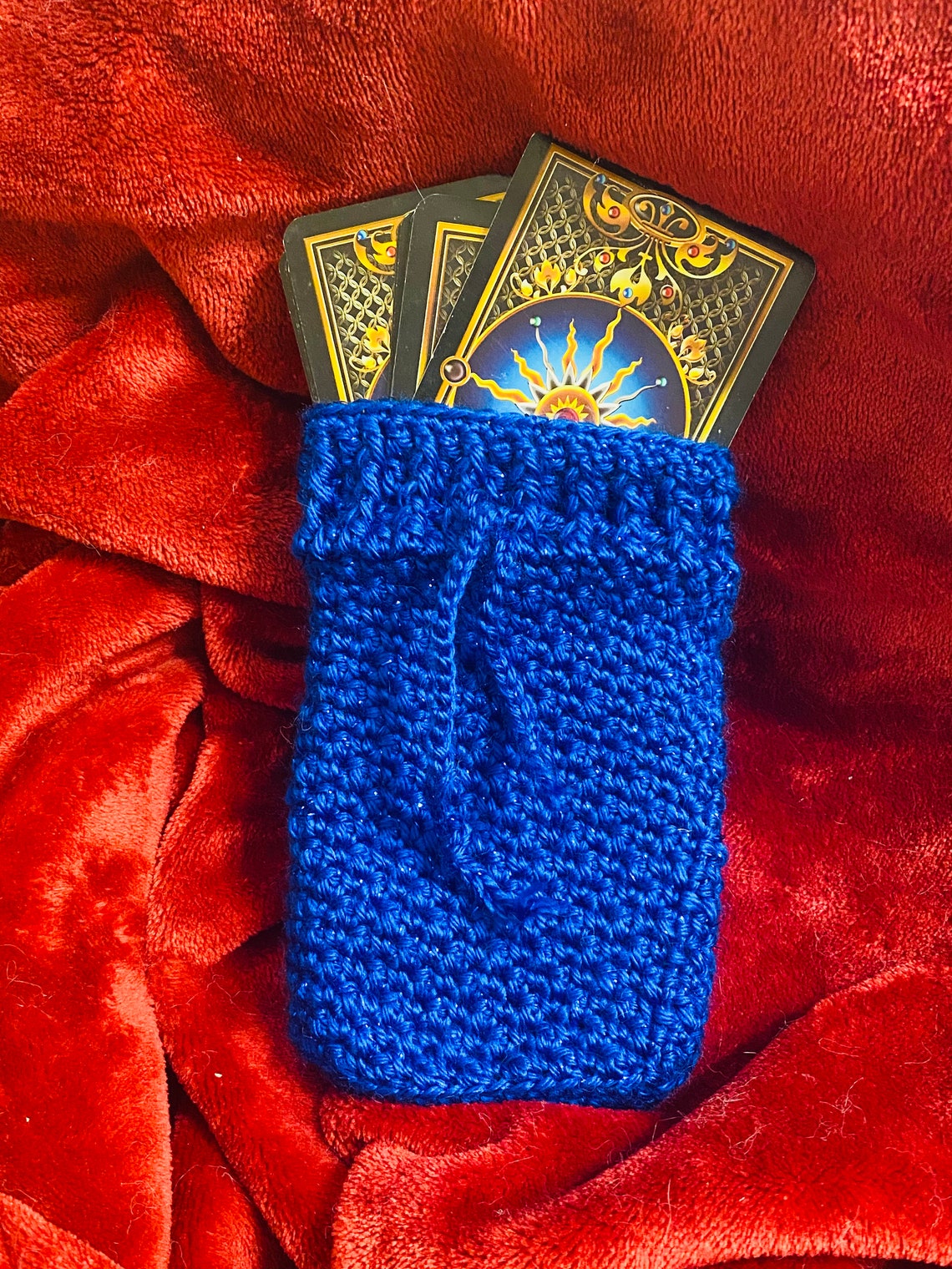 Tarot Card Pouch PATTERN ONLY Dice Bag Playing Cards Coin Purse Witch ...