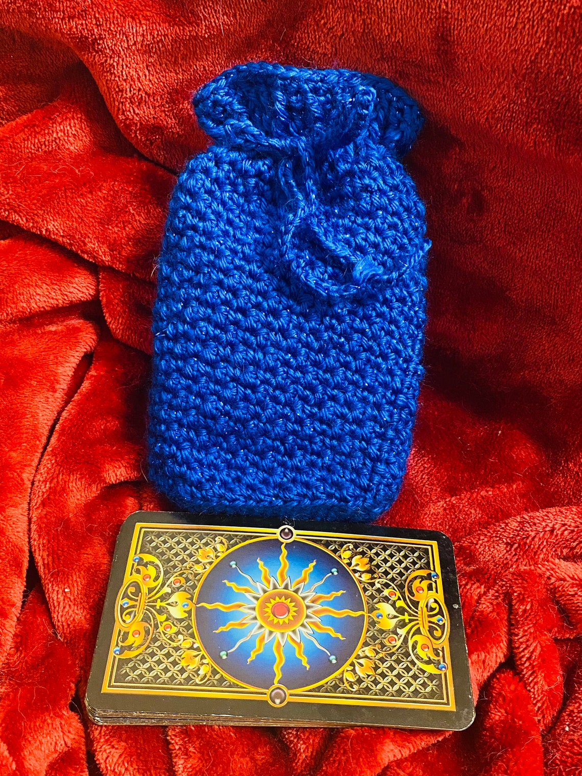 Tarot Card Pouch PATTERN ONLY Dice Bag Playing Cards Coin Purse Witch ...