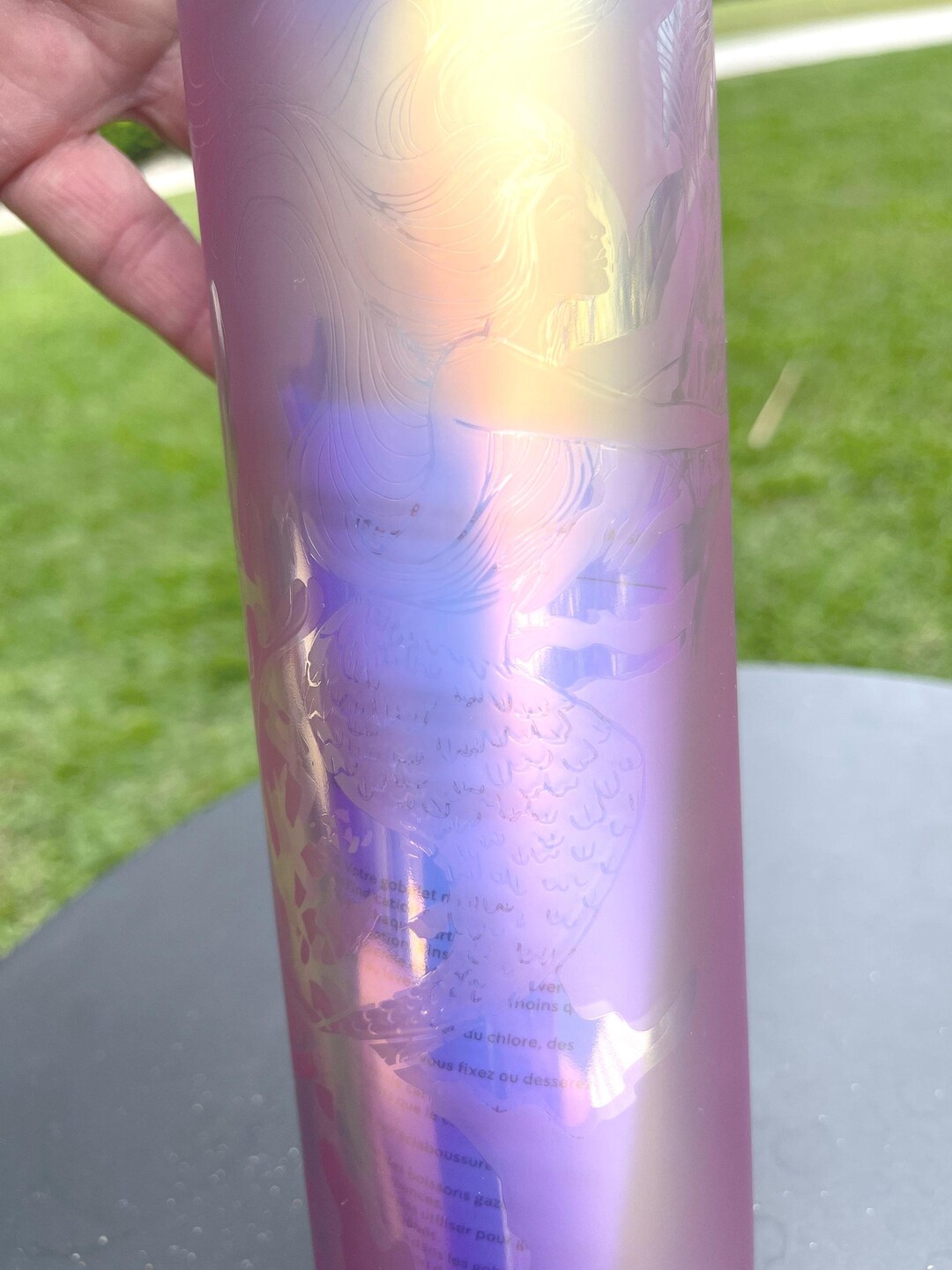 Starbucks Hawaii Collection Iridescent Mermaid Water Bottle With Screw ...