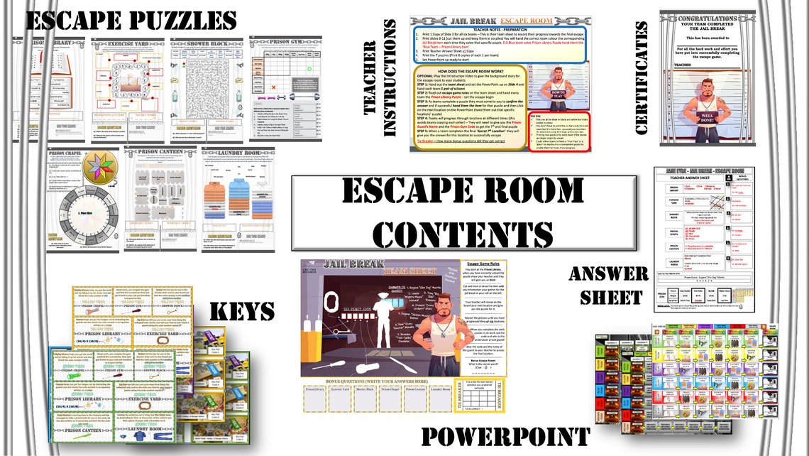 Lab Safety Escape Room - Etsy