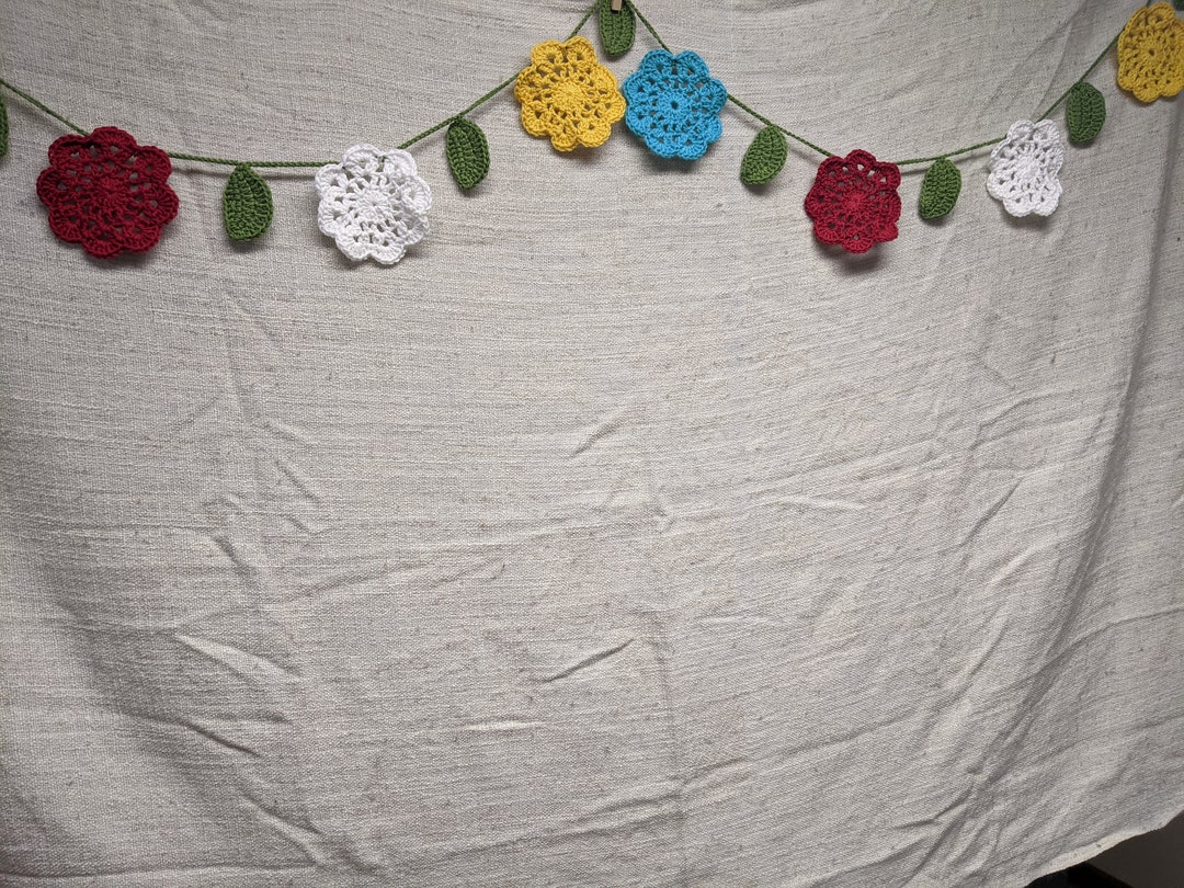 Spring and Summer Garland - Fiesta Flower Garland - Spring Summer ...