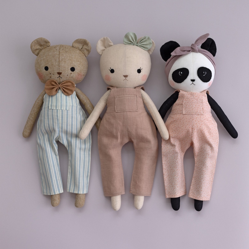 Panda Sewing Pattern - Etsy