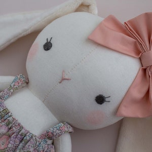 Bunny Sewing Pattern PDF Make 2 Types of Cloth Bunny Rabbit - Etsy