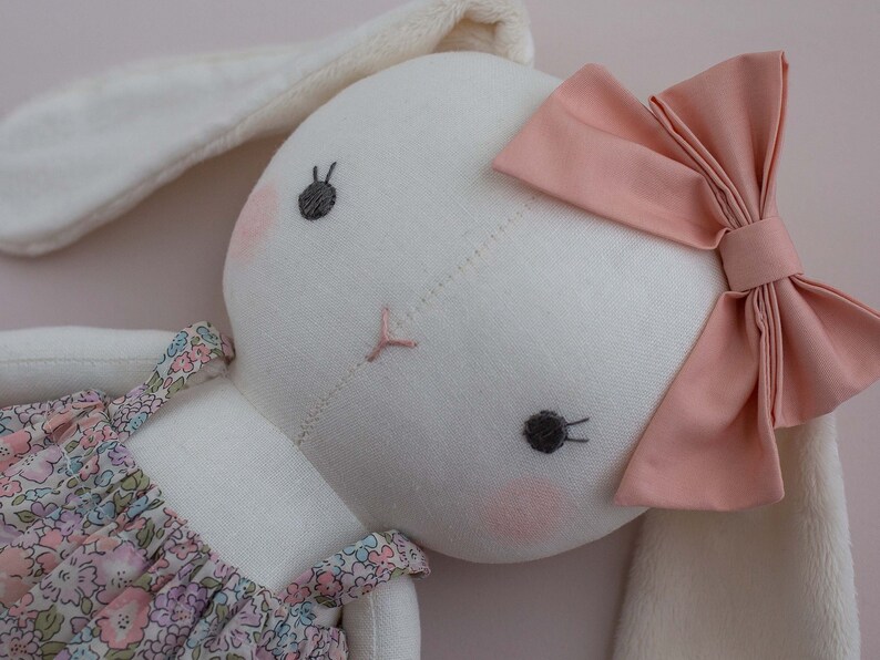 Bunny Sewing Pattern PDF Make 2 Types of Cloth Bunny Rabbit - Etsy
