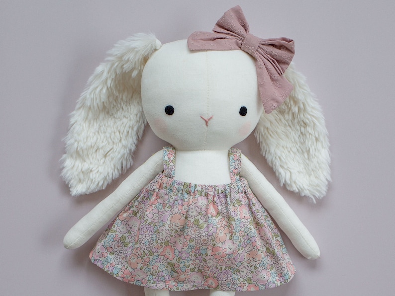 Bunny Sewing Pattern PDF Make 2 Types of Cloth Bunny Rabbit - Etsy