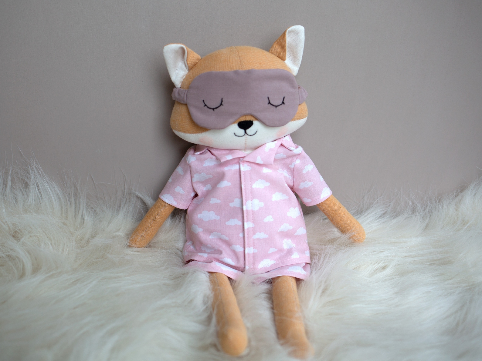 Doll Pyjama PDF Sewing Pattern and Tutorial - Etsy UK