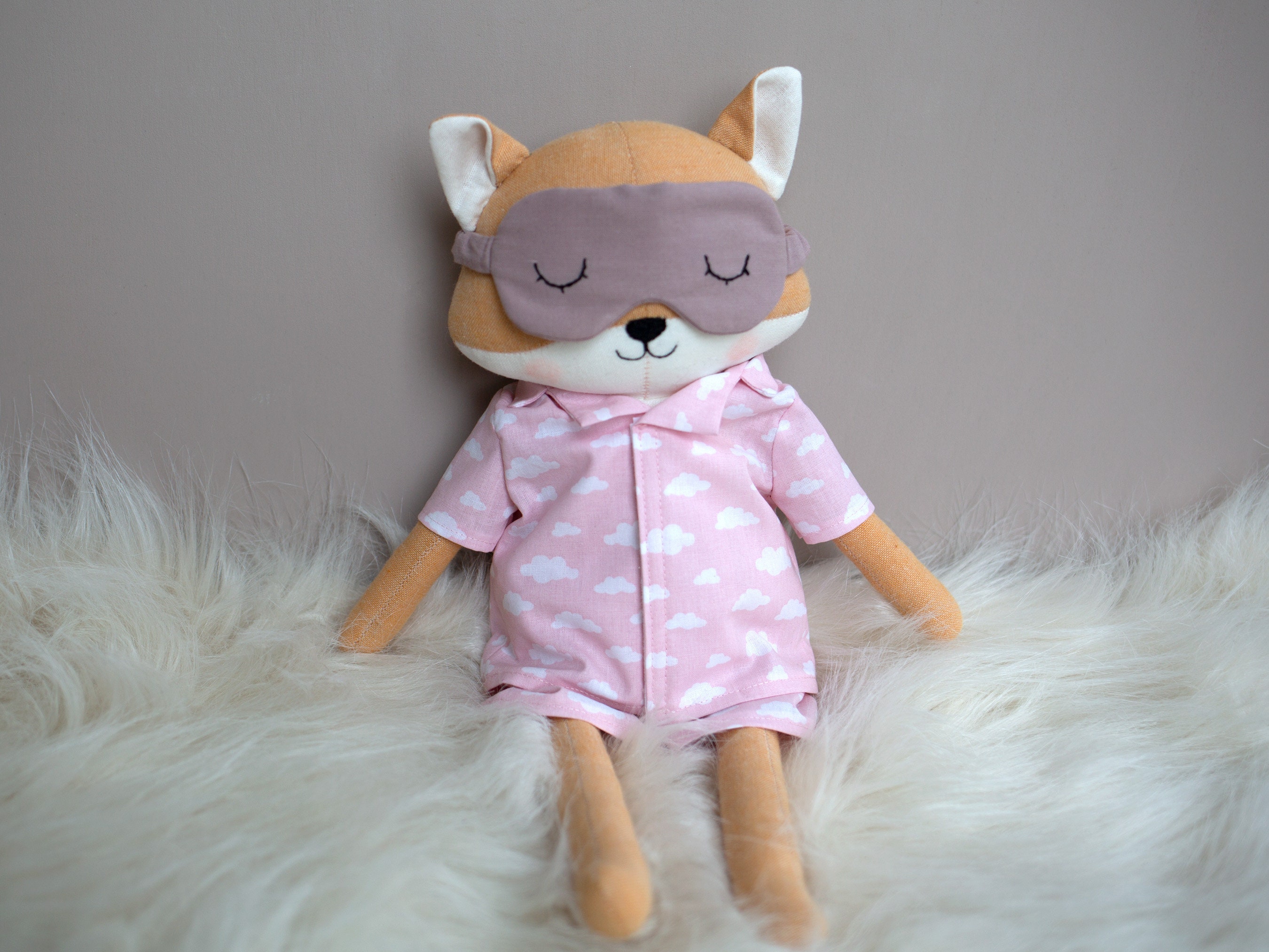 Doll Pyjama PDF Sewing Pattern and Tutorial - Etsy Canada