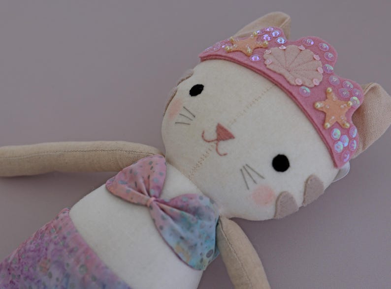 Mermaid Doll Clothes Pattern – PDF Sewing Pattern to Make a Mermaid ...