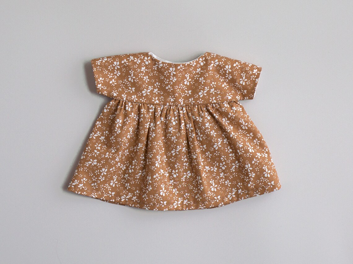 Doll Dress PDF Sewing Pattern and Tutorial - Etsy