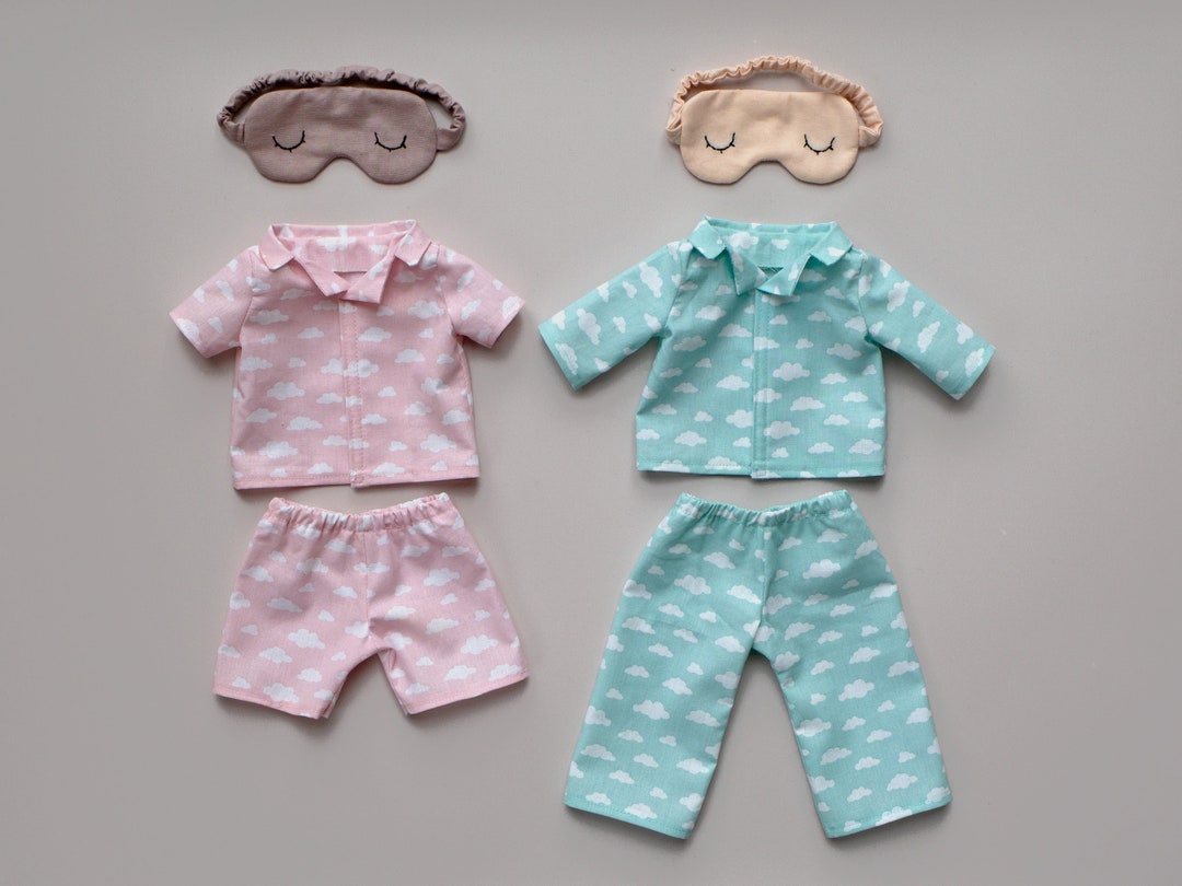 Doll Pyjama PDF Sewing Pattern and Tutorial - Etsy UK