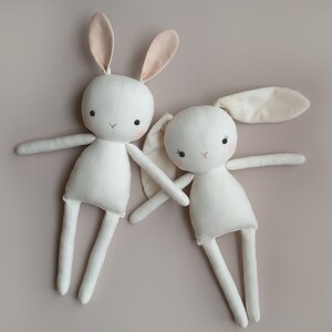 Bunny Sewing Pattern PDF Make 2 Types of Cloth Bunny Rabbit - Etsy