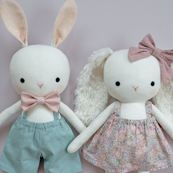 Cloth Rabbit Pattern - Etsy