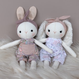 Baby Bunny Sewing Pattern PDF - Make an Easter Bunny Doll / Stuffed ...