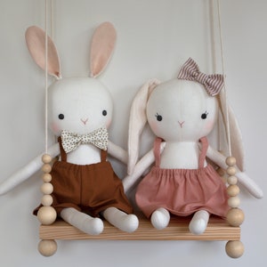 Bunny Sewing Pattern PDF Make 2 Types of Cloth Bunny Rabbit - Etsy