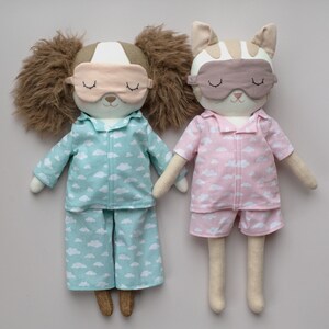 Doll Pyjama PDF Sewing Pattern and Tutorial - Etsy