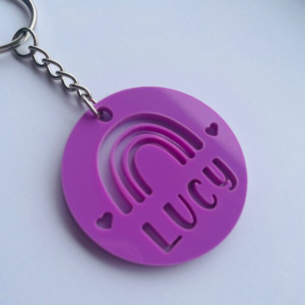 Laser Cut Keyring - Etsy UK