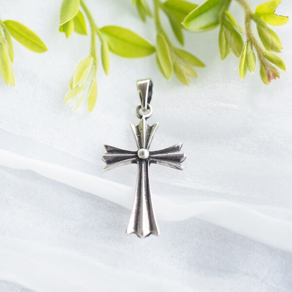 Cross Necklace Goth - Etsy