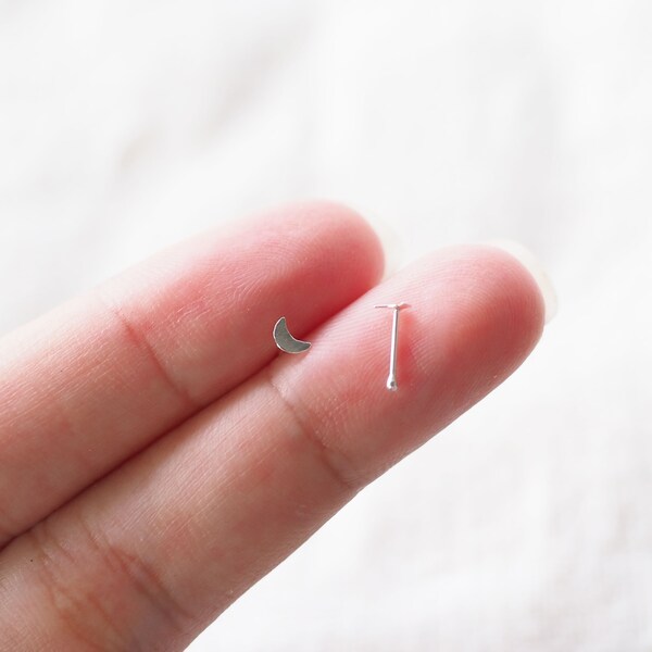 Moon Nose Ring - Etsy