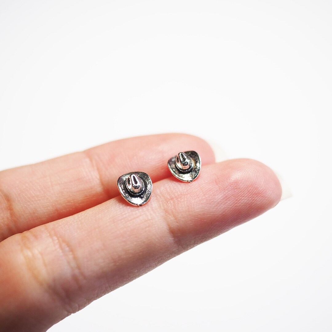 Cowboy Hat Earrings Western Cow Girl Earrings Hat Earrings - Etsy