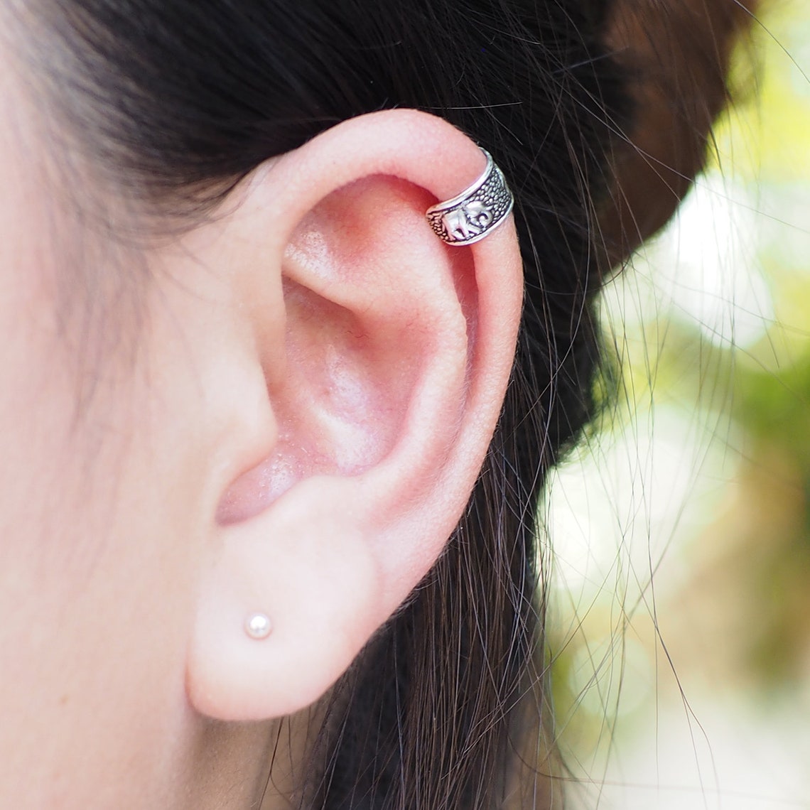 Elephant Ear Cuff Beach Ear Cuff Non Pierced Ear Cuff | Etsy