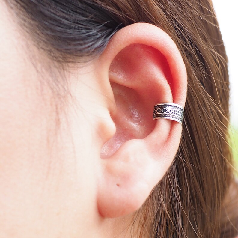 Tribal Aztec Ear Cuff Ethnic Tribal Ear Cuff Non Pierced Ear - Etsy