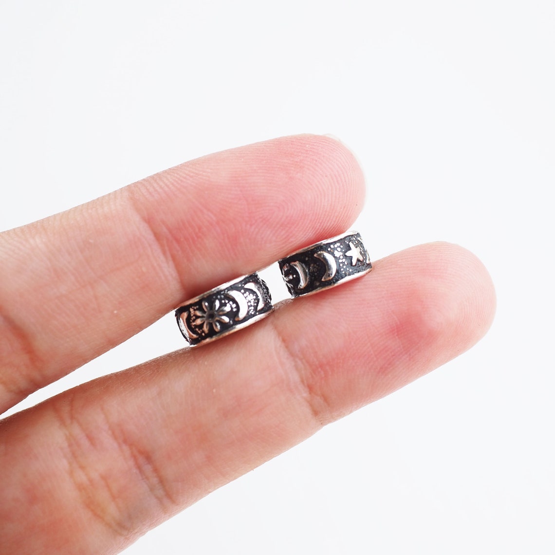 Sun Moon Star Ear Cuff Galaxy Celestial Ear Cuff Non Pierced - Etsy