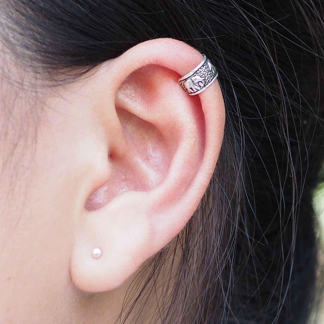 Elephant Ear Cuff Beach Ear Cuff Non Pierced Ear Cuff - Etsy