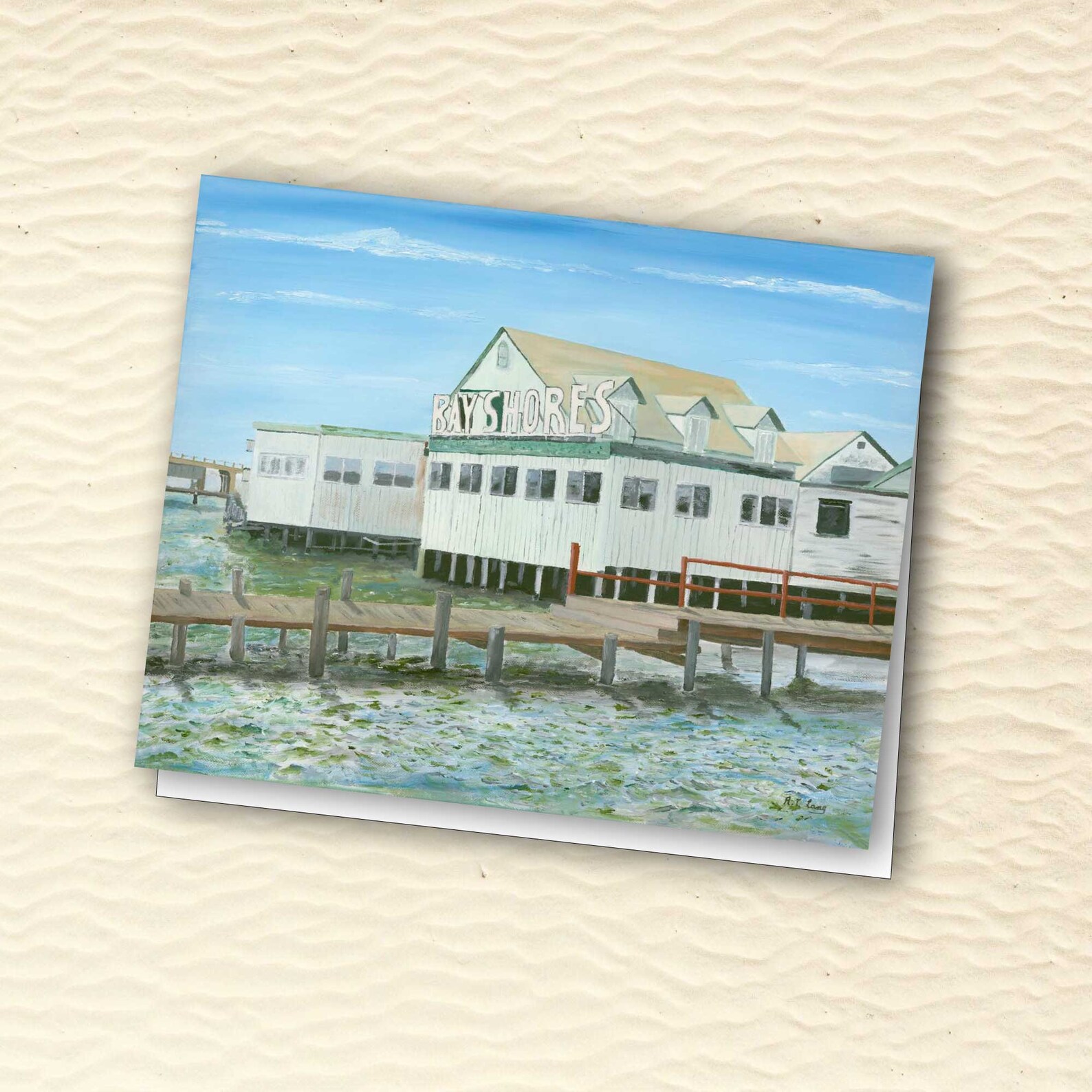 Shore Fun-coastal Note Cards, 12-pack, Blank - Etsy