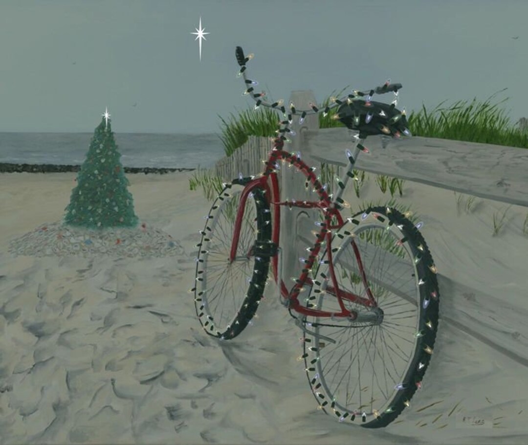 Red Rider Christmas Cards, 12-pack, Coastal Holiday Cards - Etsy