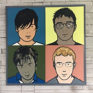 Blur Oil Painting (wall Size) of 'blur: the Best Of' Iconic Greatest ...