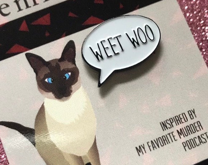 Weet Woo Murderino Mini Hard or Soft Enamel Pin - Etsy