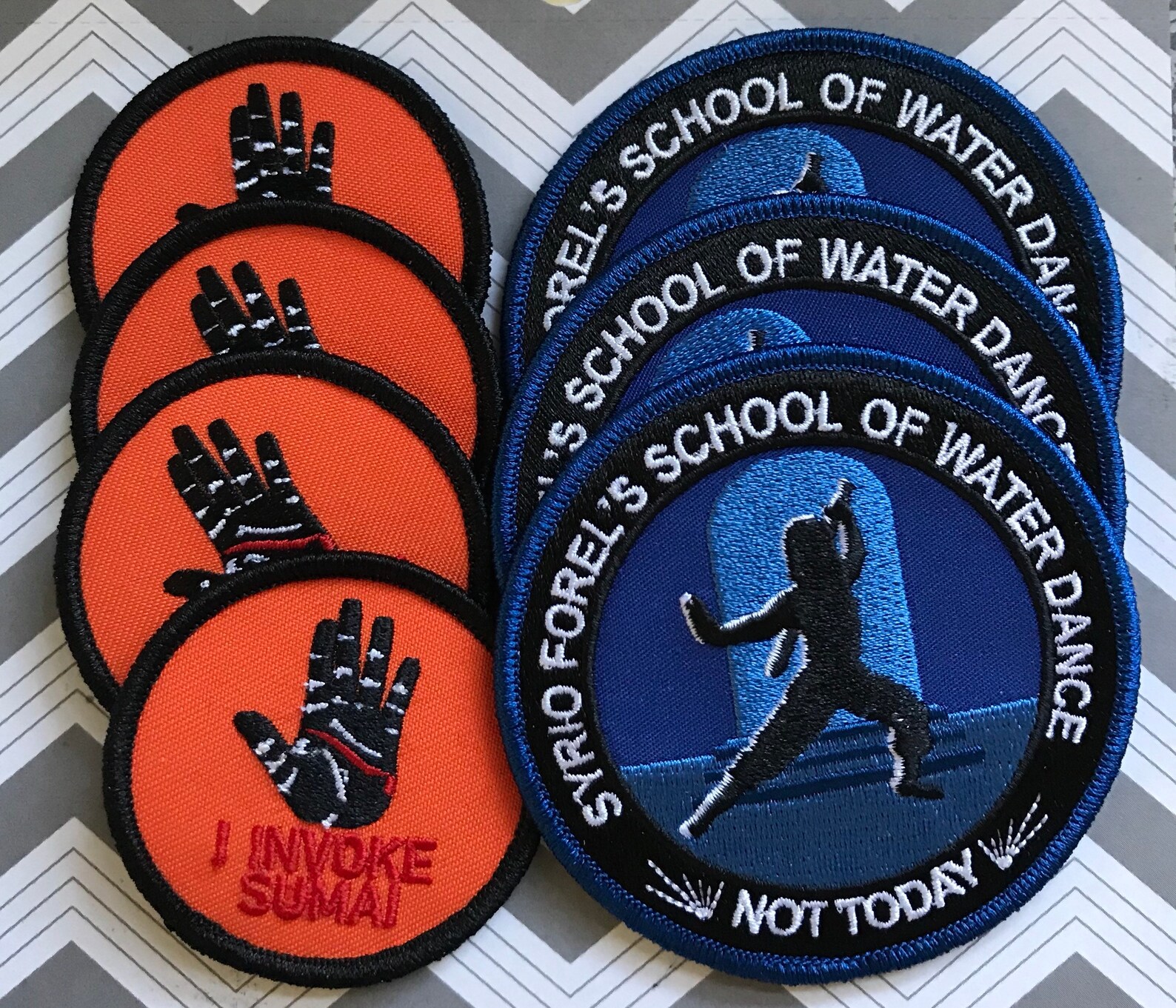 Arya Stark Not Today Syrio Forel School of Water Dance - Etsy