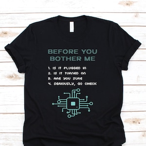 Funny Tech Support Shirt, Cool Computer Nerd Tank Top, Programmer Web ...
