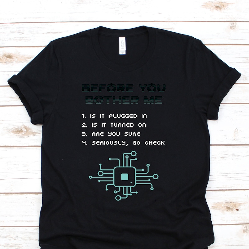 Tech Support Shirt - Etsy