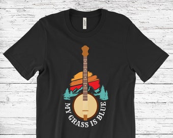 Banjo Shirt. Banjo Player Gift. Banjo Player Shirt. Banjo Lover Shirt ...