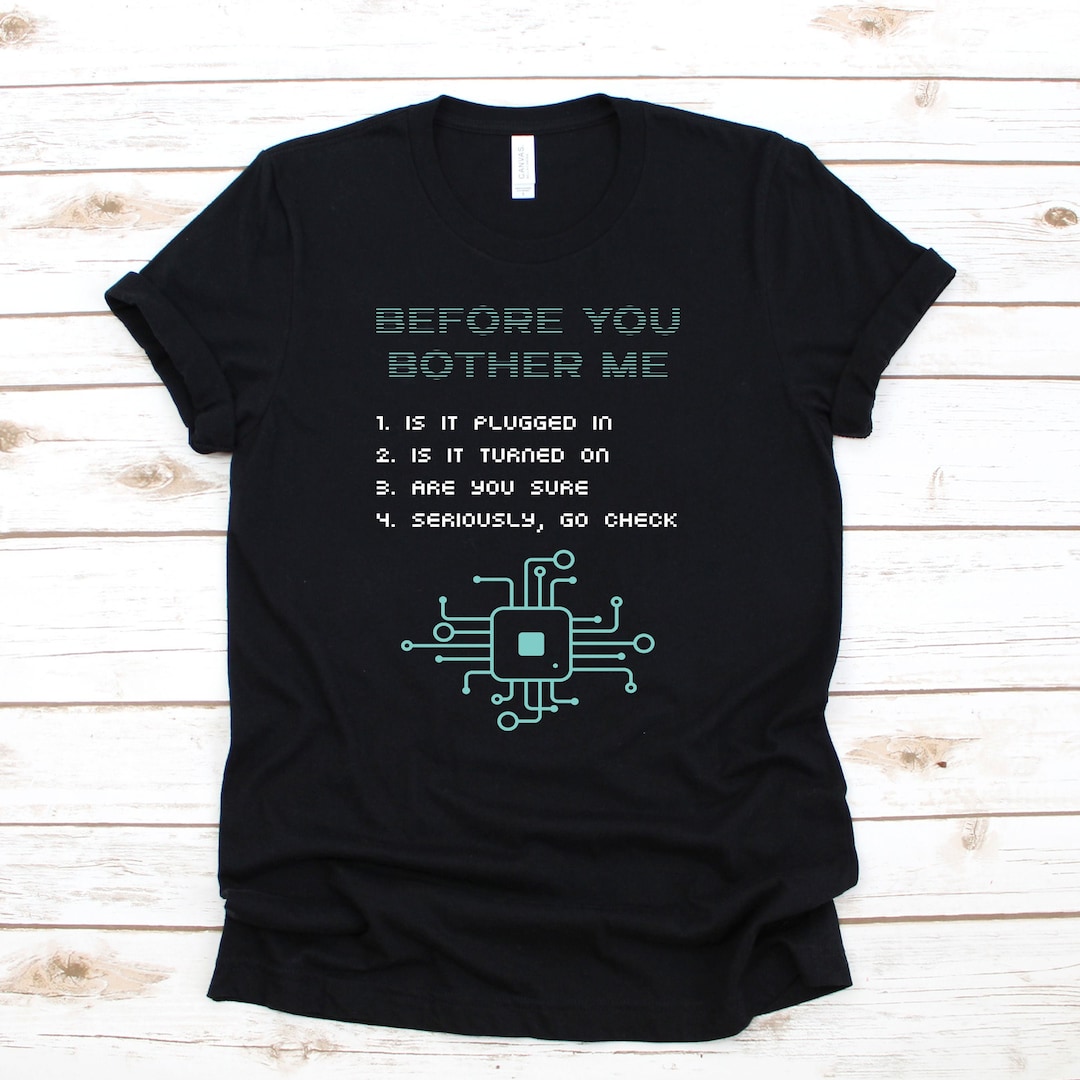 Funny Tech Support Shirt, Cool Computer Nerd Tank Top, Programmer Web ...